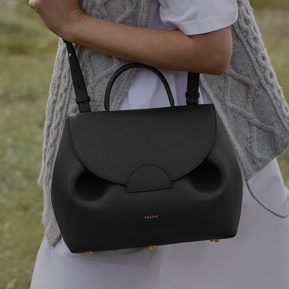 Polene | Bags | Polene Black Shoulder And Cross Body Bag Basically ...